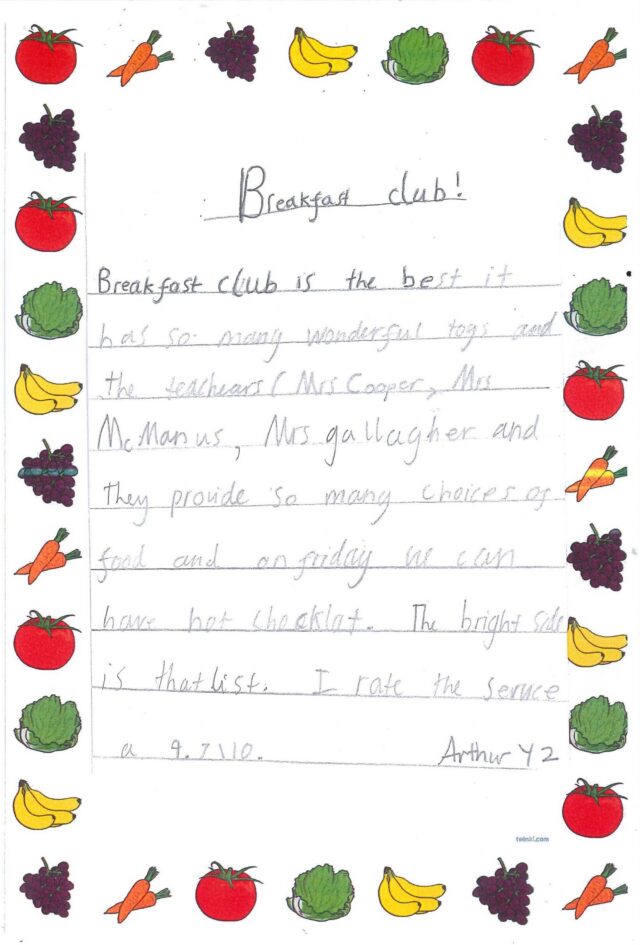 Breakfast Club at The Dovecot | Merchant Taylors' Prep School